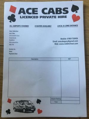 Redditch Taxi :: Business Accounts